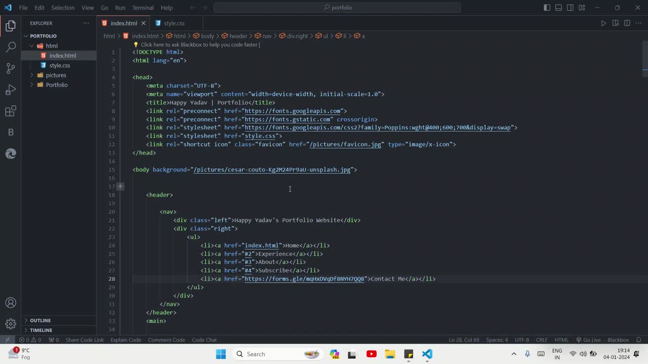 Happy Y. on LinkedIn: #html5 #css #javascript #webdevelopment # ... Happy Y. on LinkedIn: #html5 #css #javascript #webdevelopment # ...