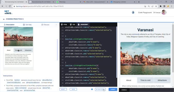 Sri Kavya Takuru on LinkedIn: #day80 #javascript Sri Kavya Takuru on LinkedIn: #day80 #javascript