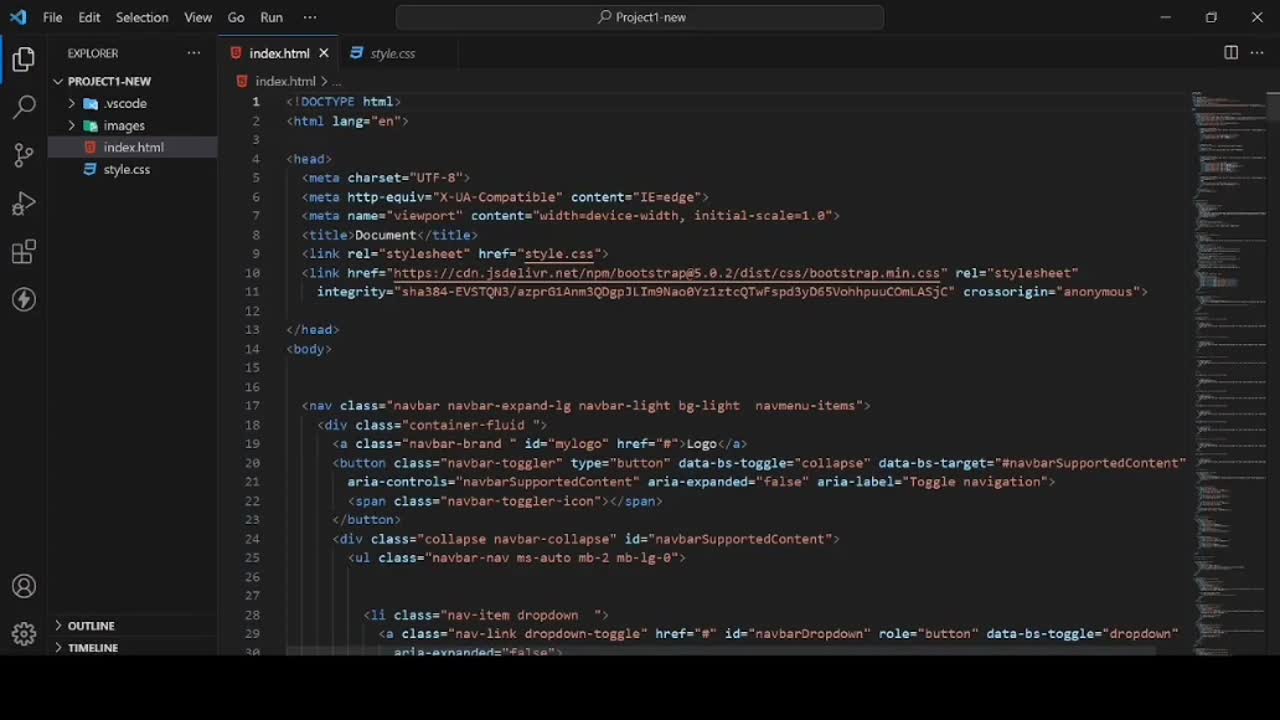 How to create a website using Html css javascript bootstrap | Abid Khan ... How to create a website using Html css javascript bootstrap | Abid Khan ...