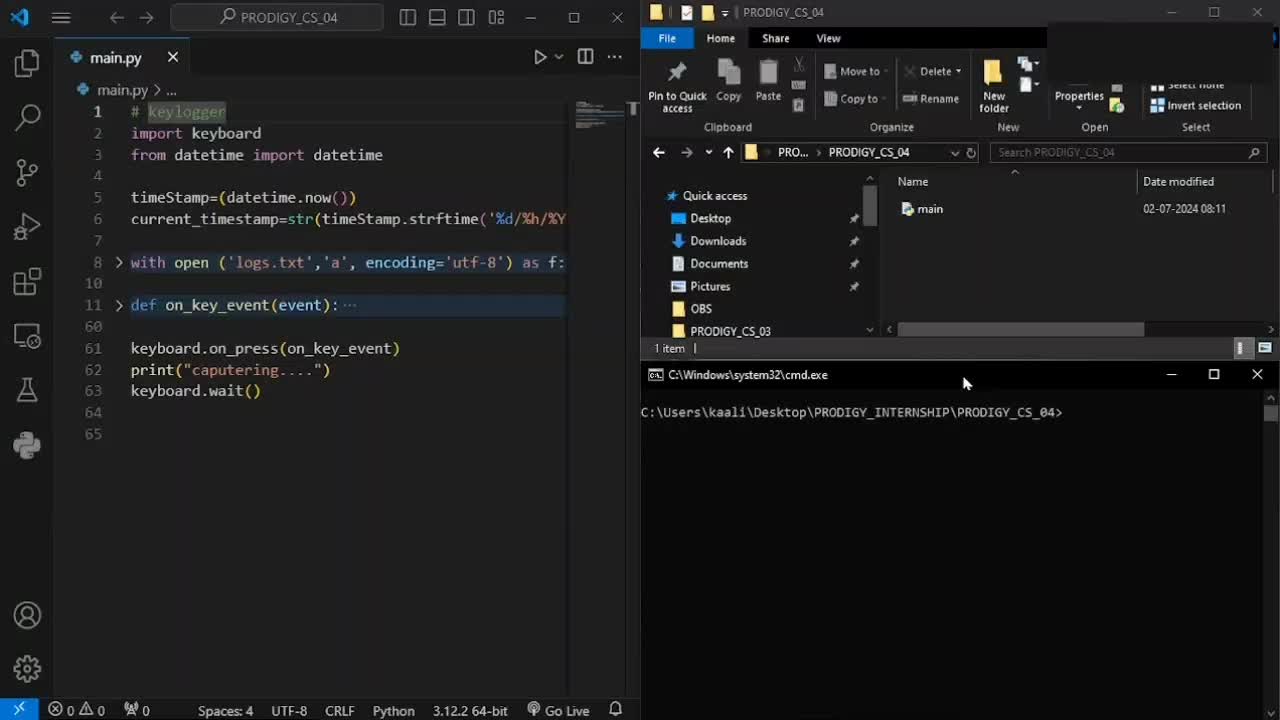 Akshay Katoch on LinkedIn: #python #programming #keylogger # ... Akshay Katoch on LinkedIn: #python #programming #keylogger # ...