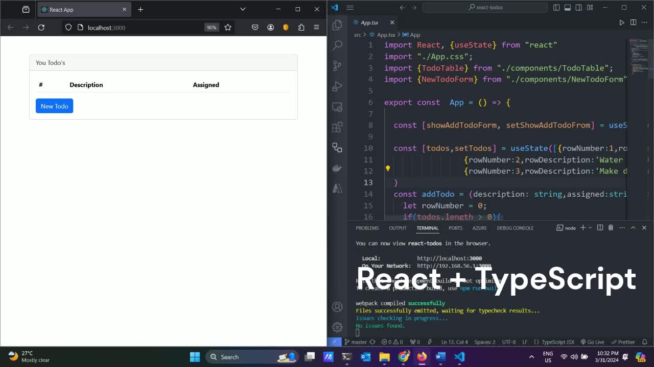 Chandimal Priyamantha on LinkedIn: #react #typescript Chandimal Priyamantha on LinkedIn: #react #typescript