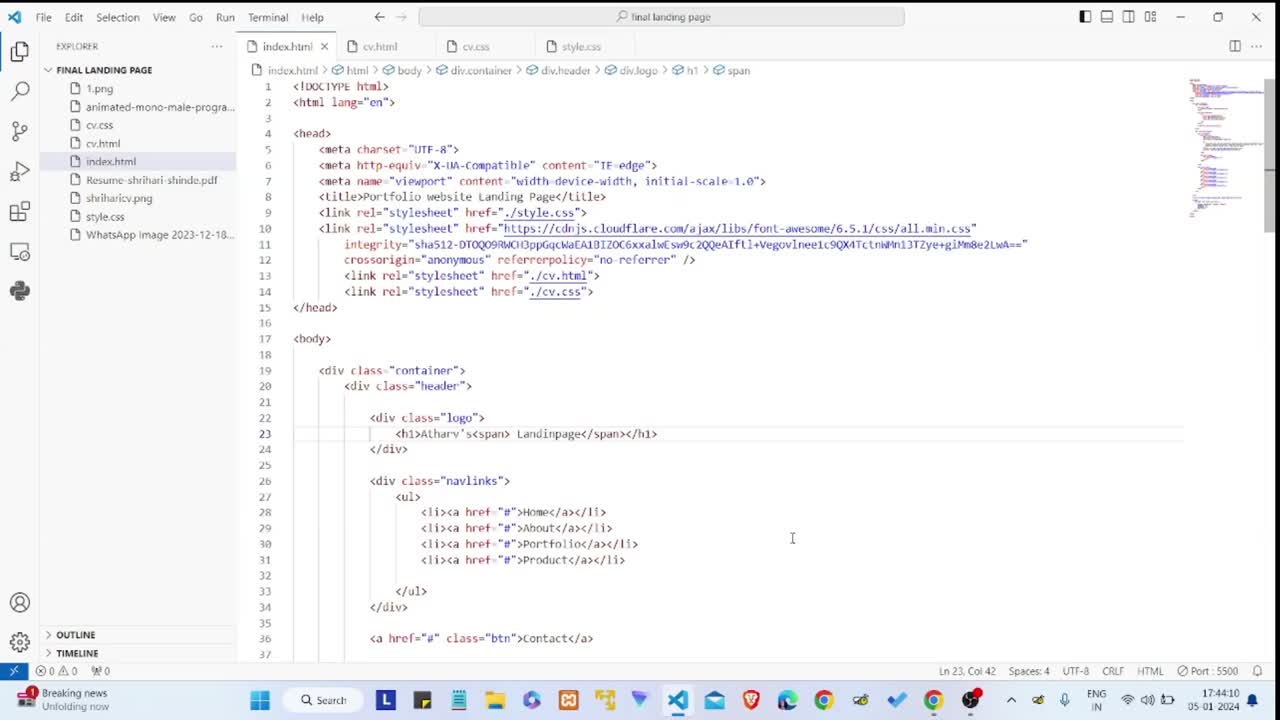 Atharv Supekar on LinkedIn: #codsoft #internship #html #css # ... Atharv Supekar on LinkedIn: #codsoft #internship #html #css # ...