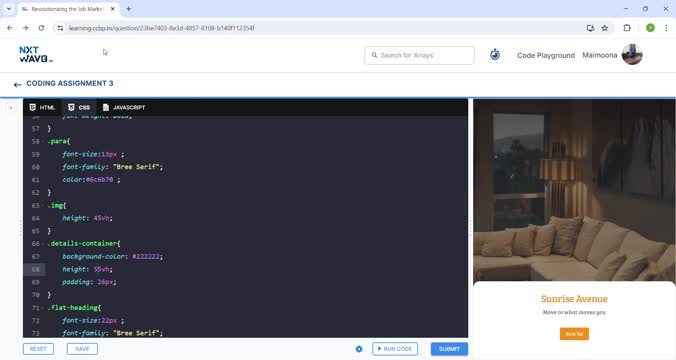 Maimoona K on LinkedIn: #30daysofcode #ccbp #nxtwave #codingchallenge # ... Maimoona K on LinkedIn: #30daysofcode #ccbp #nxtwave #codingchallenge # ...