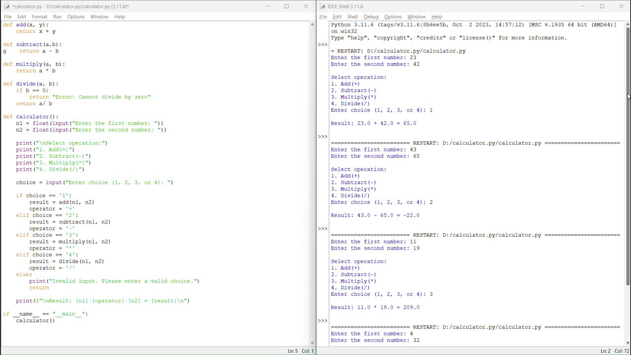 Jayanth Puli on LinkedIn: #calculator #python #programming #calculator ... Jayanth Puli on LinkedIn: #calculator #python #programming #calculator ...