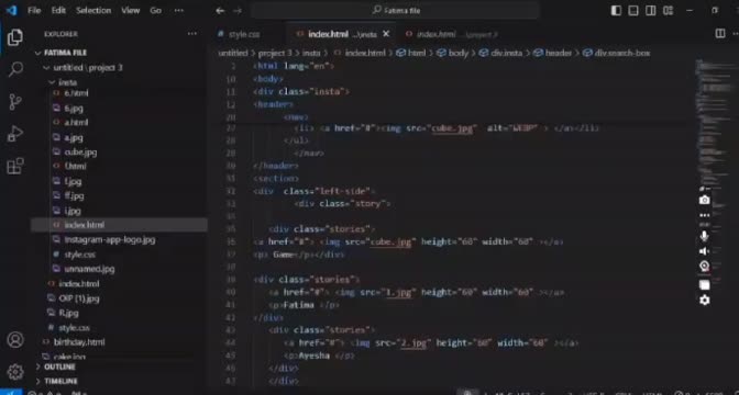 Noor Fatima on LinkedIn: #webdevelopment #html #css #instagramclone # ... Noor Fatima on LinkedIn: #webdevelopment #html #css #instagramclone # ...