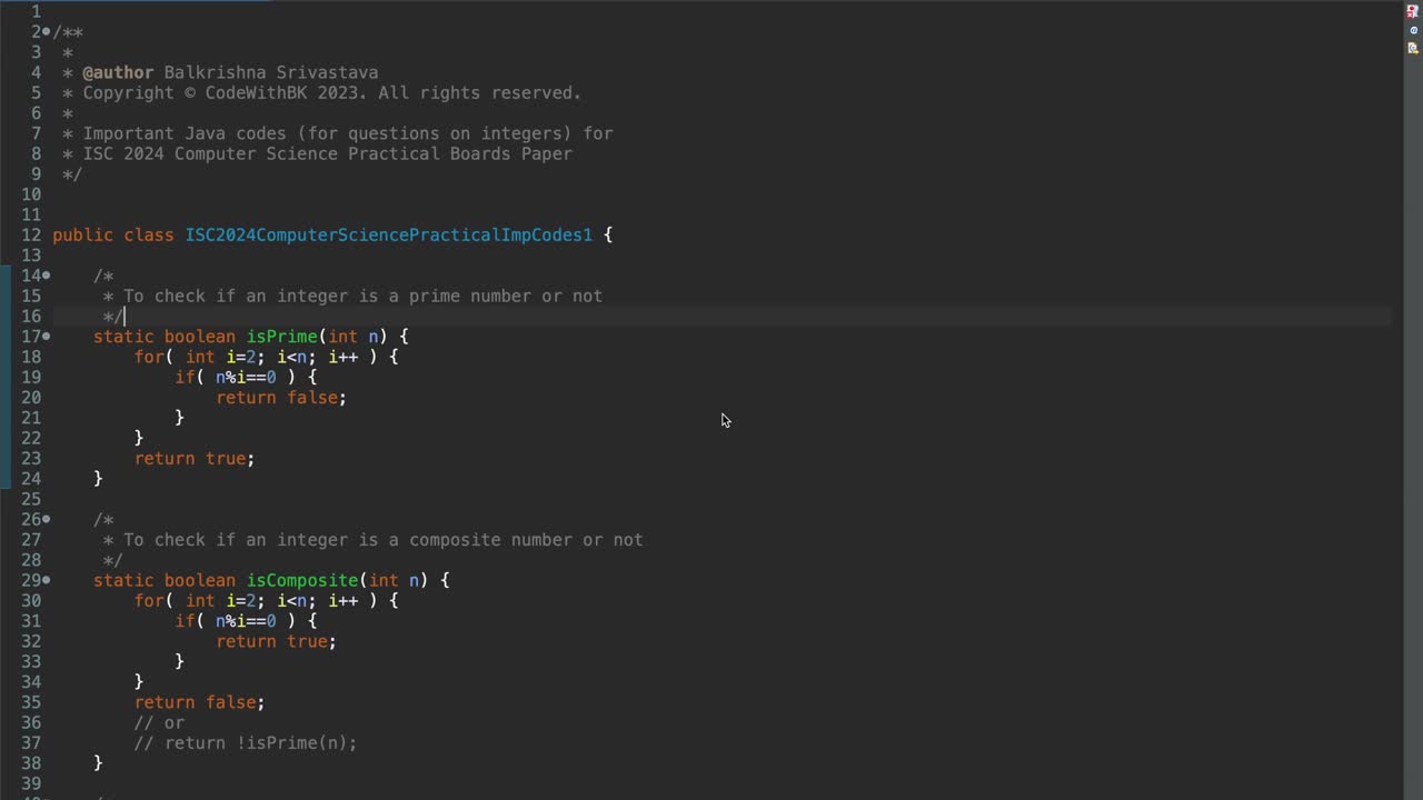 CodeWithBK on LinkedIn: #java #class12isc #iscboard #javaforbeginners # ... CodeWithBK on LinkedIn: #java #class12isc #iscboard #javaforbeginners # ...
