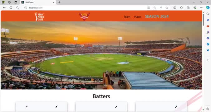 Yesu Raju Battula on LinkedIn: #reactjs #webdevelopment #ipl2024 #srh # ... Yesu Raju Battula on LinkedIn: #reactjs #webdevelopment #ipl2024 #srh # ...
