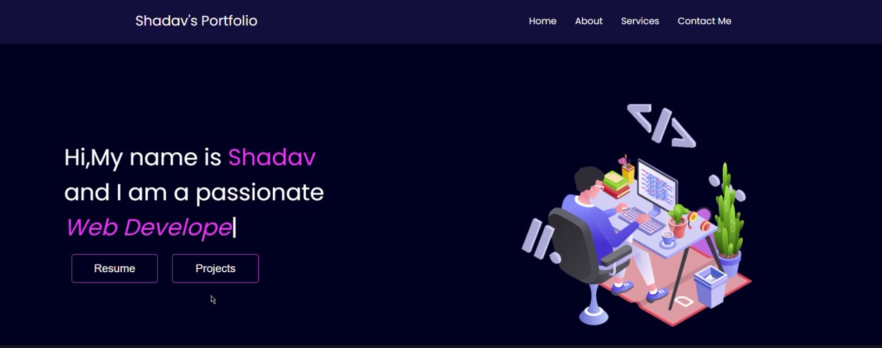 Mohd. Shadav on LinkedIn: #webdev #portfolio #html #css #javascript Mohd. Shadav on LinkedIn: #webdev #portfolio #html #css #javascript