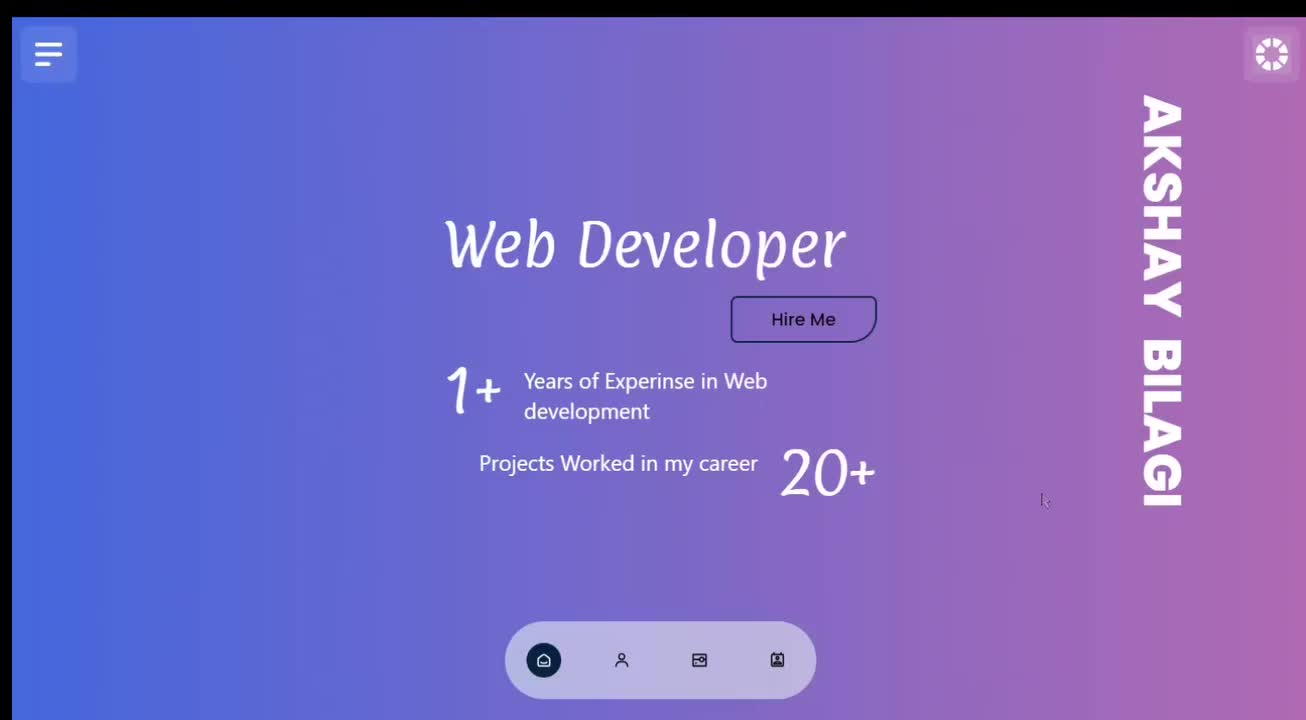 Akshay Bilagi on LinkedIn: #nextjs #portfolio #tailwindcss #reactjs Akshay Bilagi on LinkedIn: #nextjs #portfolio #tailwindcss #reactjs