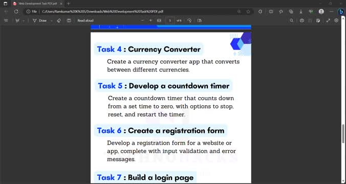 Ramkumar K S on LinkedIn: #task4 #technohacks #internship Ramkumar K S on LinkedIn: #task4 #technohacks #internship