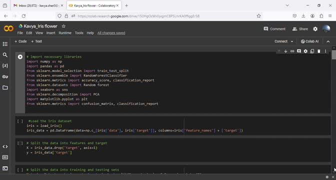 Kavya Chari on LinkedIn: #codsoft #datascience Kavya Chari on LinkedIn: #codsoft #datascience