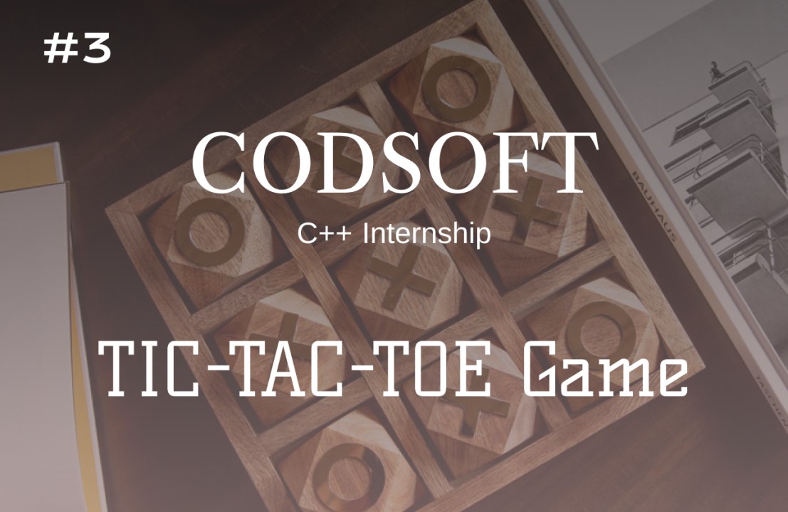 Trupti Pathade on LinkedIn: #codsoft #internship #cpp #gamedevelopment ... Trupti Pathade on LinkedIn: #codsoft #internship #cpp #gamedevelopment ...
