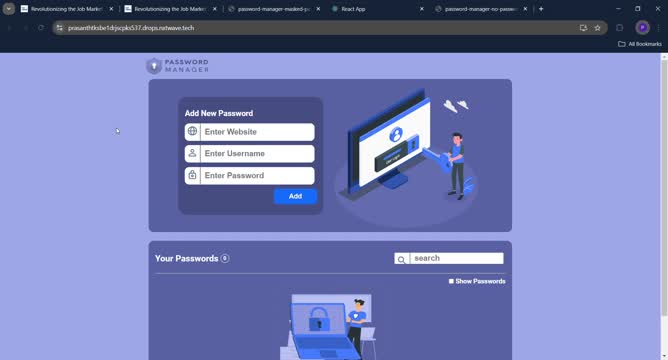 Prasanth T.K on LinkedIn: #passwordmanagerapp #react #component #coding ... Prasanth T.K on LinkedIn: #passwordmanagerapp #react #component #coding ...