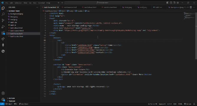 Sandhya Kumar on LinkedIn: #webdevelopment #html #css #octanetinternship Sandhya Kumar on LinkedIn: #webdevelopment #html #css #octanetinternship