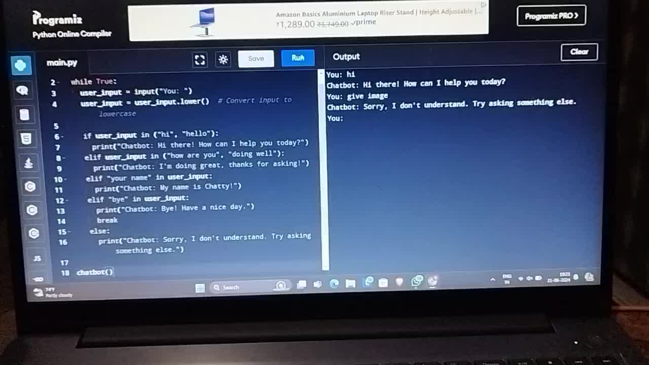 S Rakesh Kumar on LinkedIn: #taskcompleted #codsoft S Rakesh Kumar on LinkedIn: #taskcompleted #codsoft