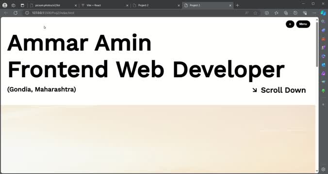 Ammar H. Amin on LinkedIn: #webdevelopment #html #css #learningbydoing Ammar H. Amin on LinkedIn: #webdevelopment #html #css #learningbydoing