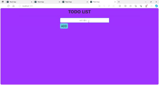 Avishya Viswanath on LinkedIn: #reactjs #todolist #javascript # ... Avishya Viswanath on LinkedIn: #reactjs #todolist #javascript # ...