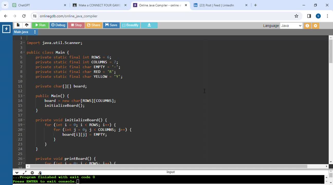 Sai kumar Duddukuri on LinkedIn: #java #internpe Sai kumar Duddukuri on LinkedIn: #java #internpe
