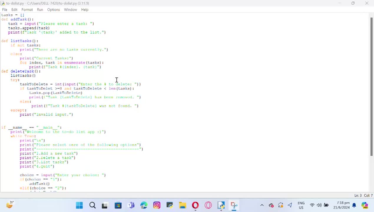 SHIVASHIGA A.M on LinkedIn: #python #coding #programming # ... SHIVASHIGA A.M on LinkedIn: #python #coding #programming # ...