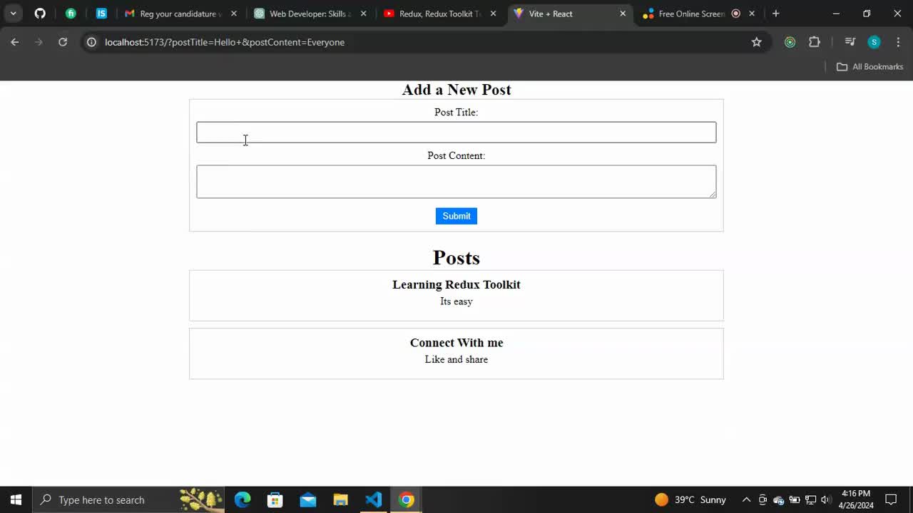 Santhosh Kumar on LinkedIn: #reactjs #redux #tailwindcss # ... Santhosh Kumar on LinkedIn: #reactjs #redux #tailwindcss # ...