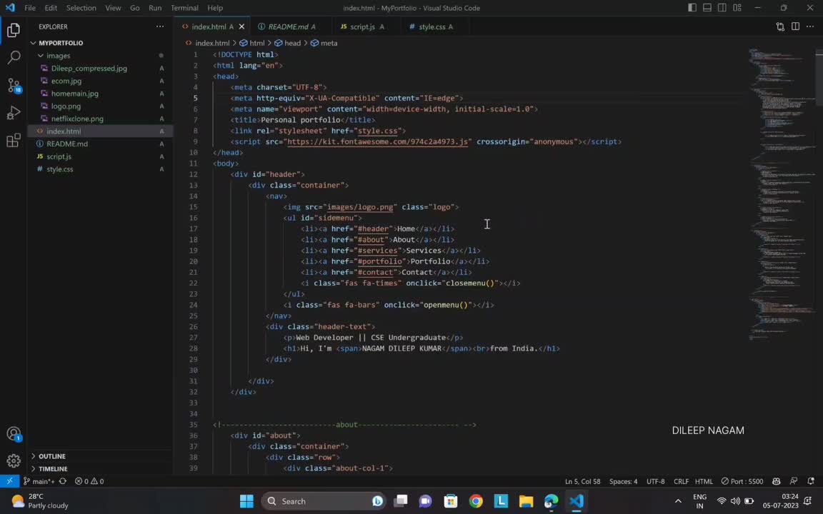 Dileep Kumar Nagam on LinkedIn: #css #webdevelopment #intern # ... Dileep Kumar Nagam on LinkedIn: #css #webdevelopment #intern # ...