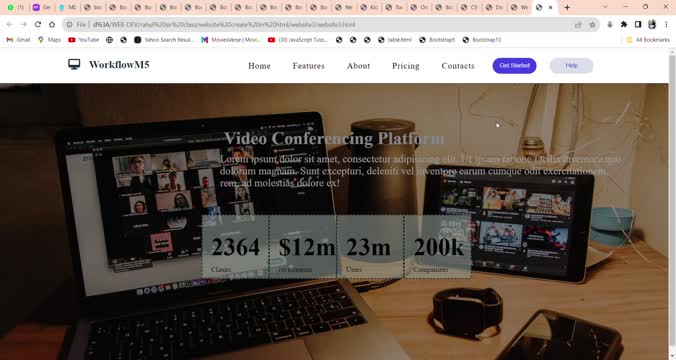 Pradeep Yadav on LinkedIn: #html5 #css #javascript #bootstrap5 Pradeep Yadav on LinkedIn: #html5 #css #javascript #bootstrap5