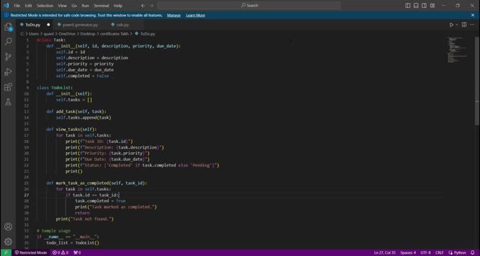 Quanita Taqdees on LinkedIn: #codsoft #internship #python #programming Quanita Taqdees on LinkedIn: #codsoft #internship #python #programming