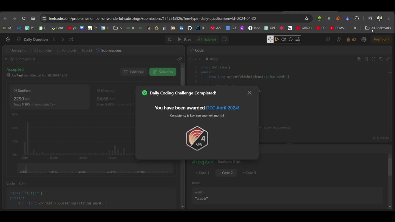 Jos Paul on LinkedIn: #leetcode #coding #consistent #dcc # ... Jos Paul on LinkedIn: #leetcode #coding #consistent #dcc # ...