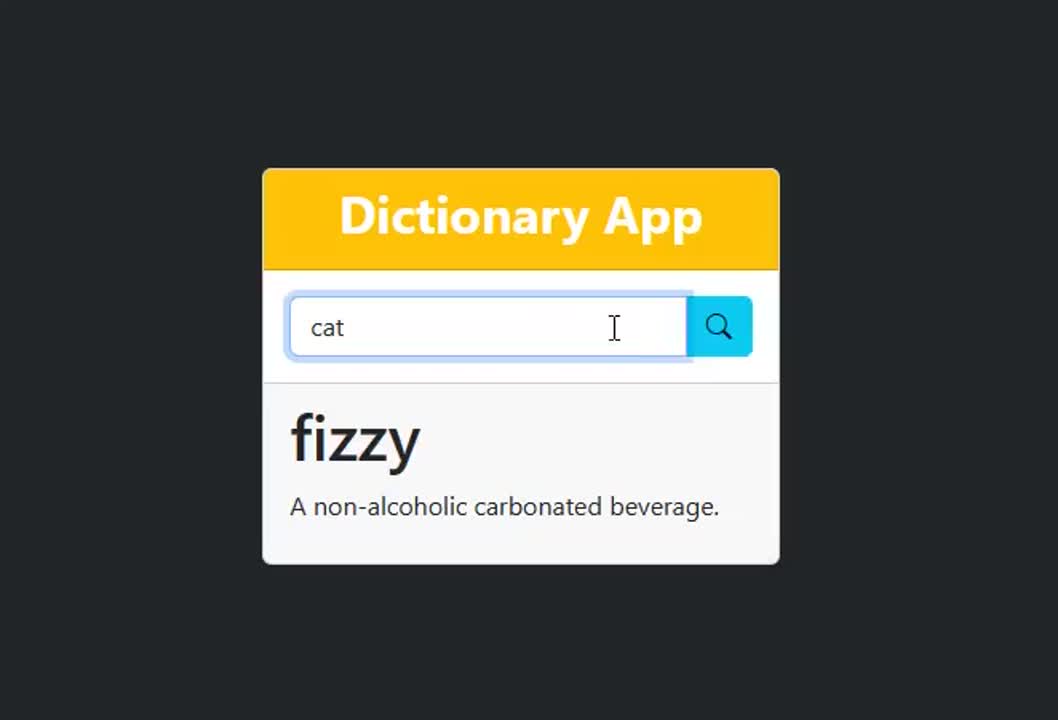 Naveen Pandey on LinkedIn: Dictionary App | Using Api | JavaScript Code ... Naveen Pandey on LinkedIn: Dictionary App | Using Api | JavaScript Code ...