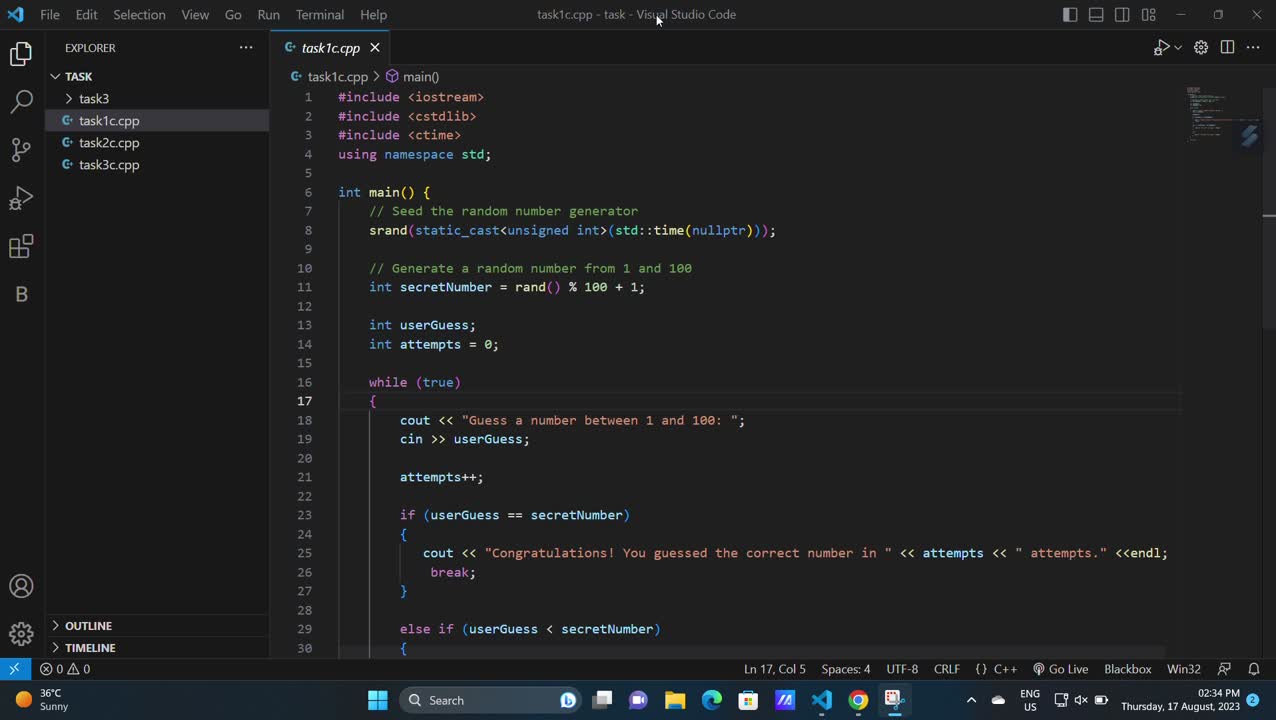 Aryan Singh on LinkedIn: #virtualinternship #cplusplus #codsoft # ... Aryan Singh on LinkedIn: #virtualinternship #cplusplus #codsoft # ...