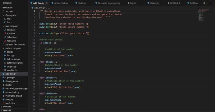 Mohd Gulvesh on LinkedIn: #python_coding #codsoft #codsoft Mohd Gulvesh on LinkedIn: #python_coding #codsoft #codsoft