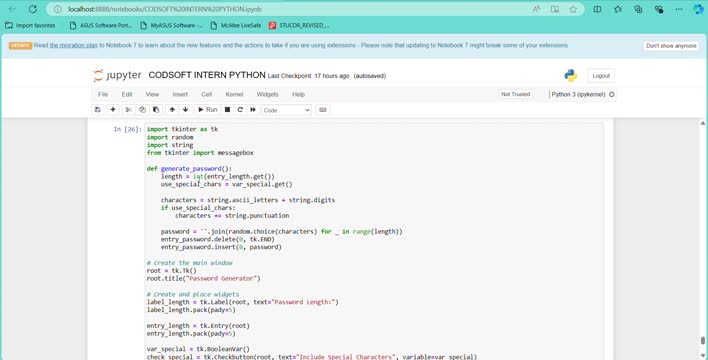 Bharathi S on LinkedIn: #codsoft #internship #python #programming #tech ... Bharathi S on LinkedIn: #codsoft #internship #python #programming #tech ...