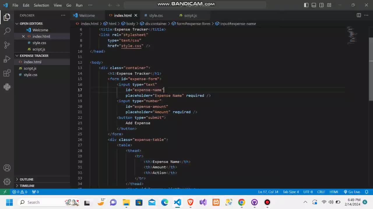 Dar Amina on LinkedIn: #task2 #codealpha #webdevelopment Dar Amina on LinkedIn: #task2 #codealpha #webdevelopment