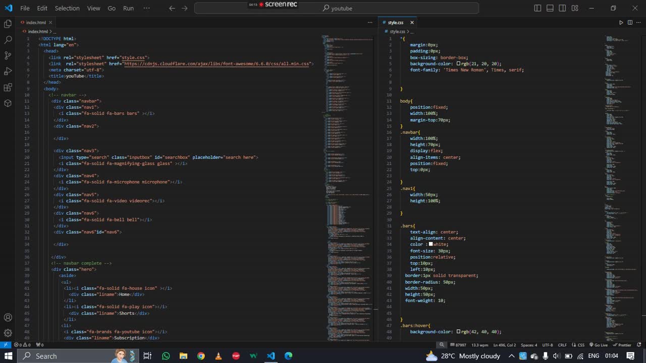 Mohd Sajid on LinkedIn: #html #css #webdevelopment #youtubeclone # ... Mohd Sajid on LinkedIn: #html #css #webdevelopment #youtubeclone # ...