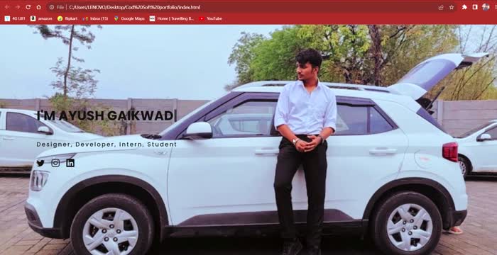 Ayush Gaikwad on LinkedIn: #webdesign #html #css #portfolioproject # ... Ayush Gaikwad on LinkedIn: #webdesign #html #css #portfolioproject # ...
