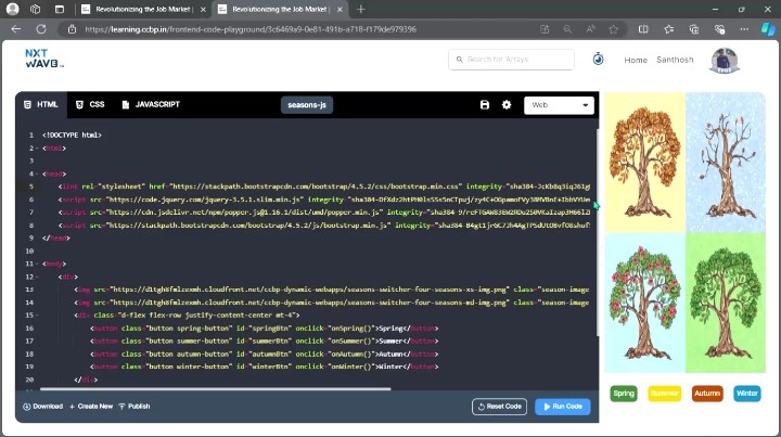 Santhosh Kannan on LinkedIn: #ccbp #js Santhosh Kannan on LinkedIn: #ccbp #js