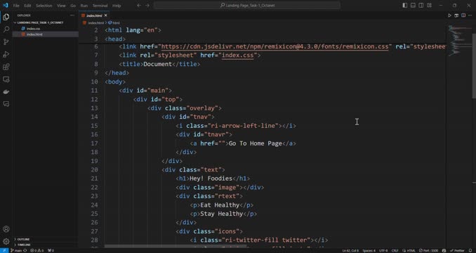 Sowmya Potnuru on LinkedIn: #landingpage #html #css #internship # ... Sowmya Potnuru on LinkedIn: #landingpage #html #css #internship # ...
