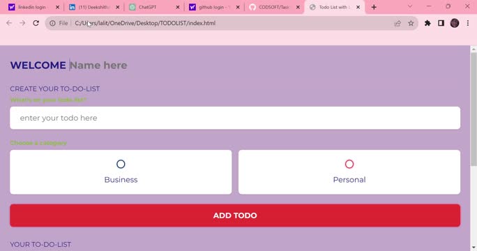 Deekshitha Lalith on LinkedIn: #webdevelopment #html #css #javascript # ... Deekshitha Lalith on LinkedIn: #webdevelopment #html #css #javascript # ...