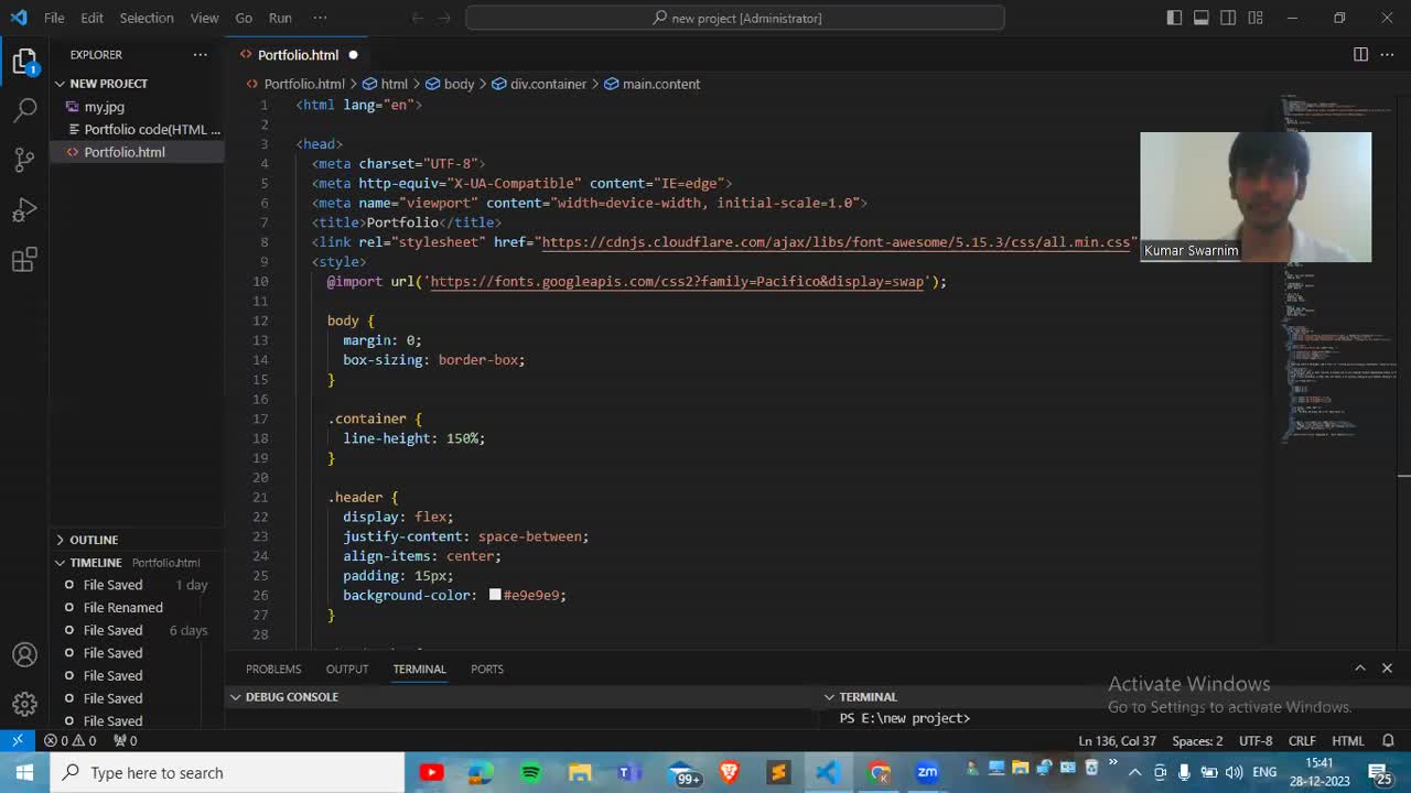 Kumar Swarnim on LinkedIn: #webdevelopment #html #css #portfolio # ... Kumar Swarnim on LinkedIn: #webdevelopment #html #css #portfolio # ...