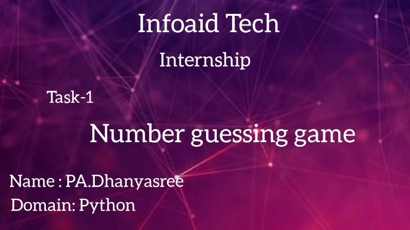 Dhanyasree PA on LinkedIn: #infoaidtech #aidtech #pythonprogramming # ... Dhanyasree PA on LinkedIn: #infoaidtech #aidtech #pythonprogramming # ...