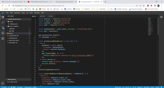 Manoj Kumar Cheruku on LinkedIn: #day83 #cricketteam #coding # ... Manoj Kumar Cheruku on LinkedIn: #day83 #cricketteam #coding # ...