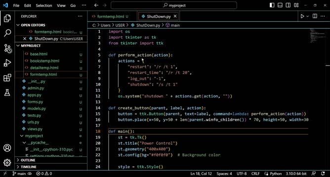 Ajay B Nair on LinkedIn: #syspowercontrolgui #pythongui # ... Ajay B Nair on LinkedIn: #syspowercontrolgui #pythongui # ...
