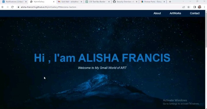 ALISHA FRANCIS on LinkedIn: #html #css #webdesigner #art #share ALISHA FRANCIS on LinkedIn: #html #css #webdesigner #art #share