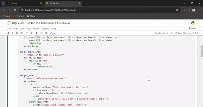 Deepak Kumar Nanda on LinkedIn: #tic_tac_toe #python_programming # ... Deepak Kumar Nanda on LinkedIn: #tic_tac_toe #python_programming # ...