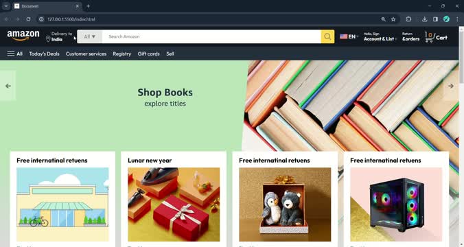Srinu Medisetti on LinkedIn: #webdevelopment #amazonclone # ... Srinu Medisetti on LinkedIn: #webdevelopment #amazonclone # ...