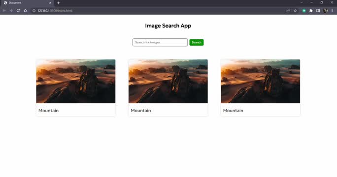 SOURAV DASH on LinkedIn: Project-10(Image Search App) using Html , CSS ... SOURAV DASH on LinkedIn: Project-10(Image Search App) using Html , CSS ...