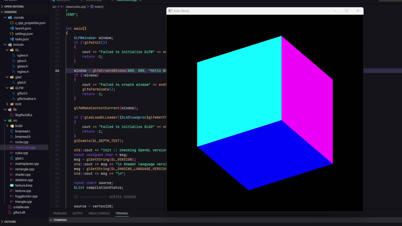 Montek K. on LinkedIn: #opengl #glsl Montek K. on LinkedIn: #opengl #glsl