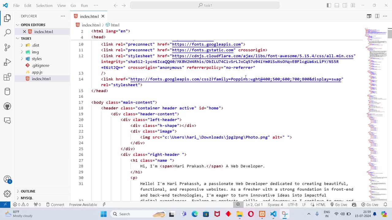 Hari Prakash K K on LinkedIn: #webdevelopment #javascript #css #html # ... Hari Prakash K K on LinkedIn: #webdevelopment #javascript #css #html # ...