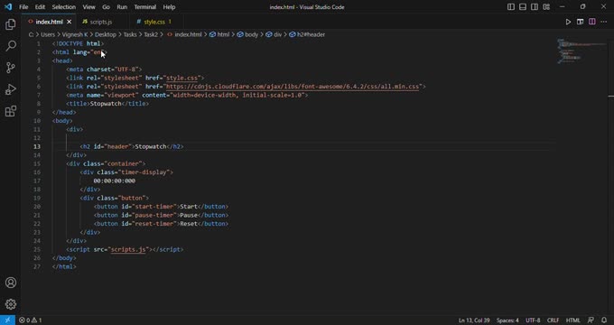 Vignesh K on LinkedIn: #prodigyinfotech #internship2023 # ... Vignesh K on LinkedIn: #prodigyinfotech #internship2023 # ...