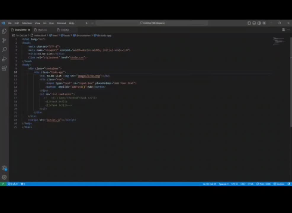 Vinoth Kannan on LinkedIn: Task 3- To-do list using HTML CSS and JS ... Vinoth Kannan on LinkedIn: Task 3- To-do list using HTML CSS and JS ...